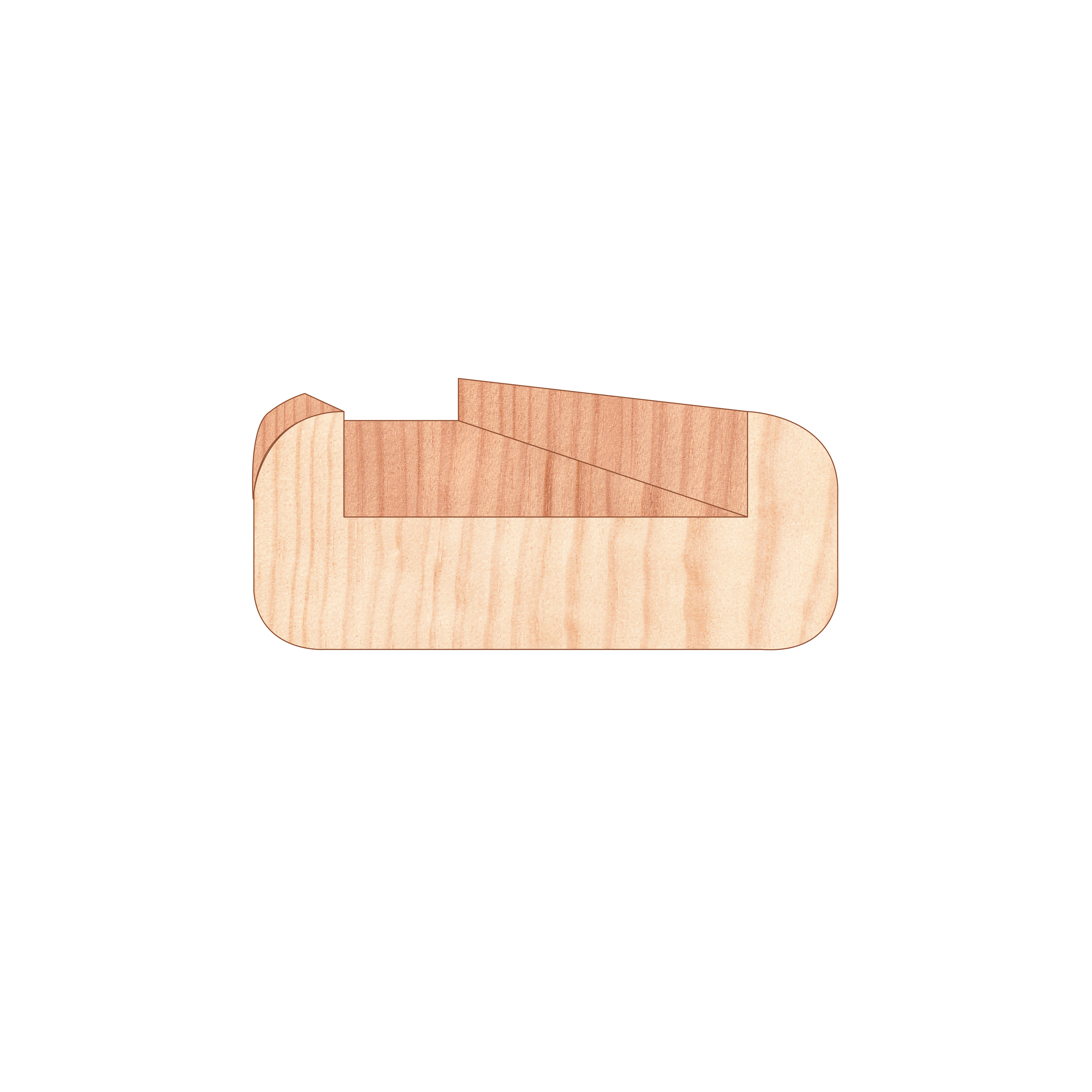 Nez De Cloison de 60 Pin Maritime Abouté 24x74x2600 mm – Gascogne Bois